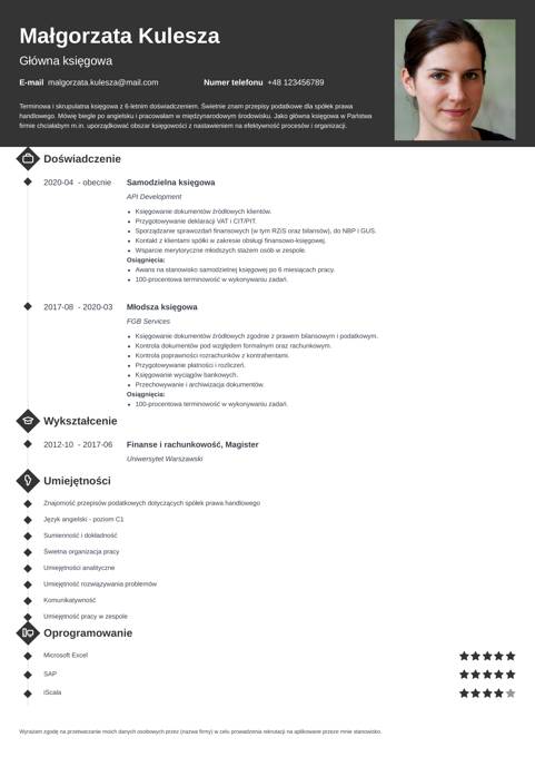 Kreator CV online: stwórz profesjonalne CV w generatorze