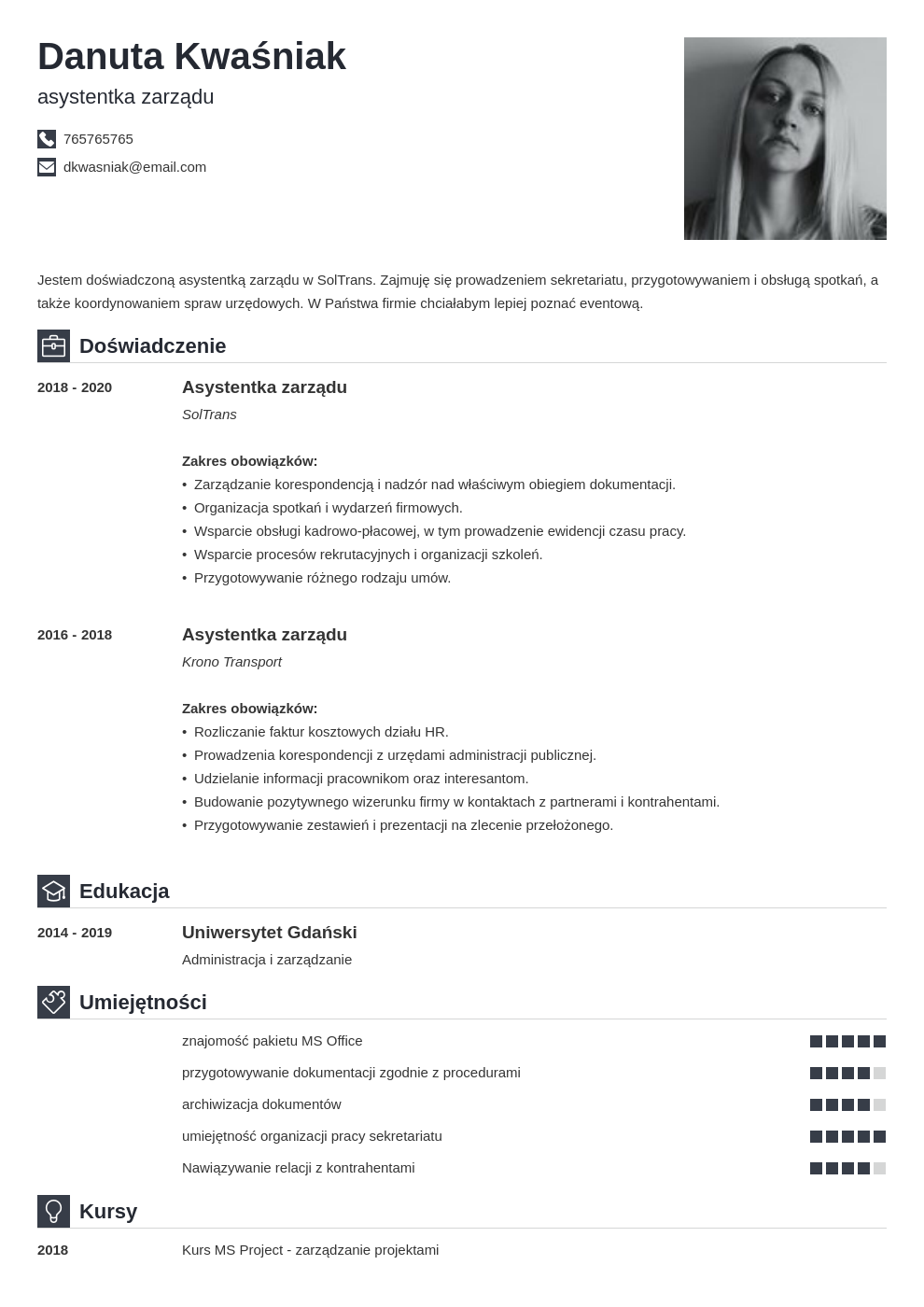 Cechy do CV - jakie zalety charakteru wpisać?