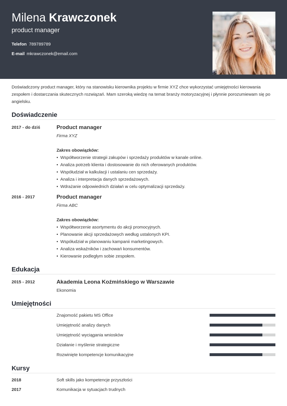 Resume - co to znaczy po polsku? Czym się różni od CV?