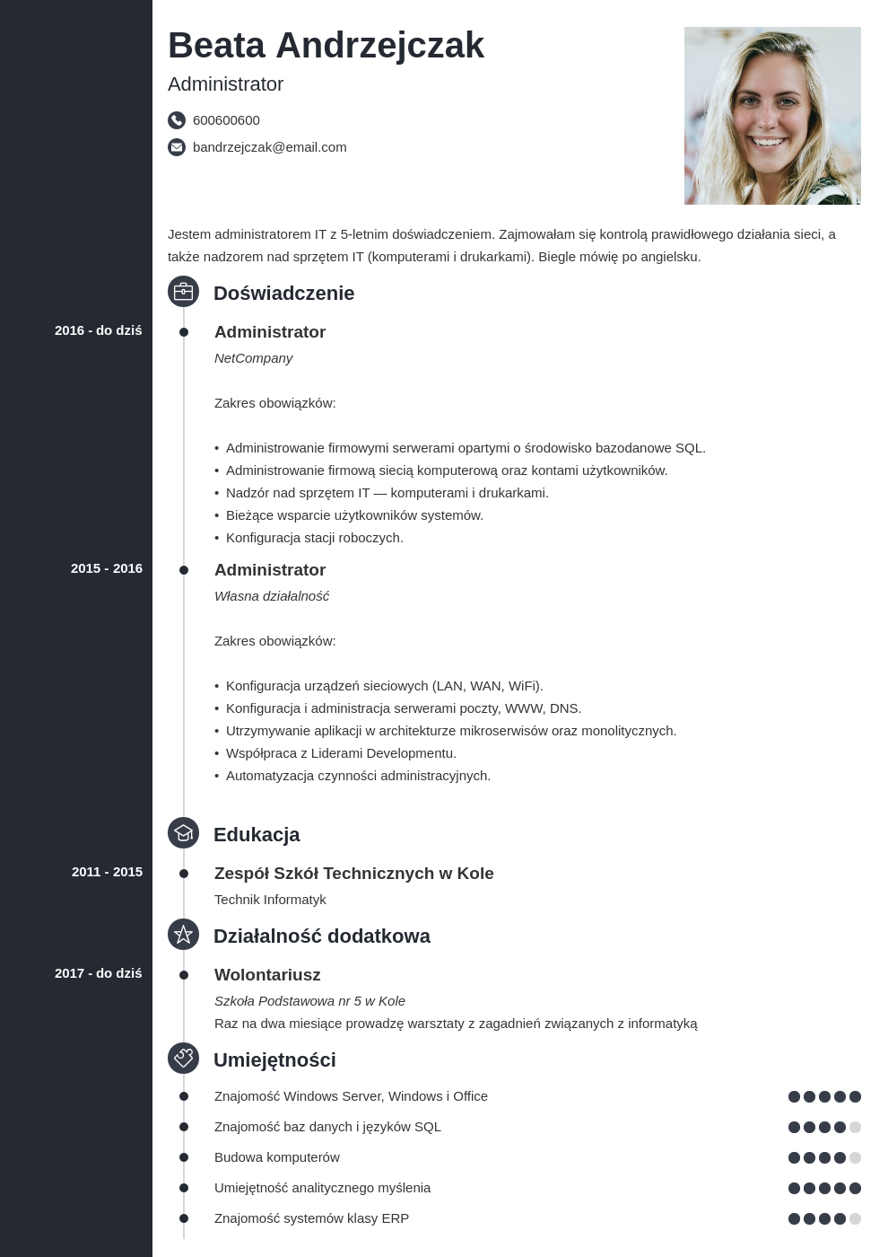 LaTeX CV: szablony, wzory i porady, jak napisać