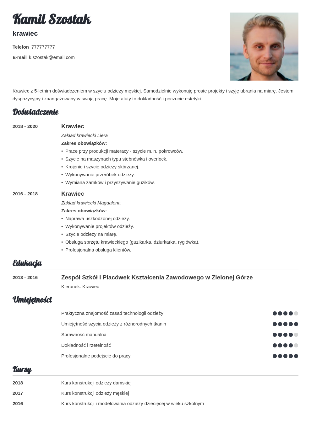 Zasady pisania CV – 8 najważniejszych reguł